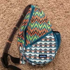 KAVU Bags | Roll Out Pine Cones Backpack Nwt | Poshmark